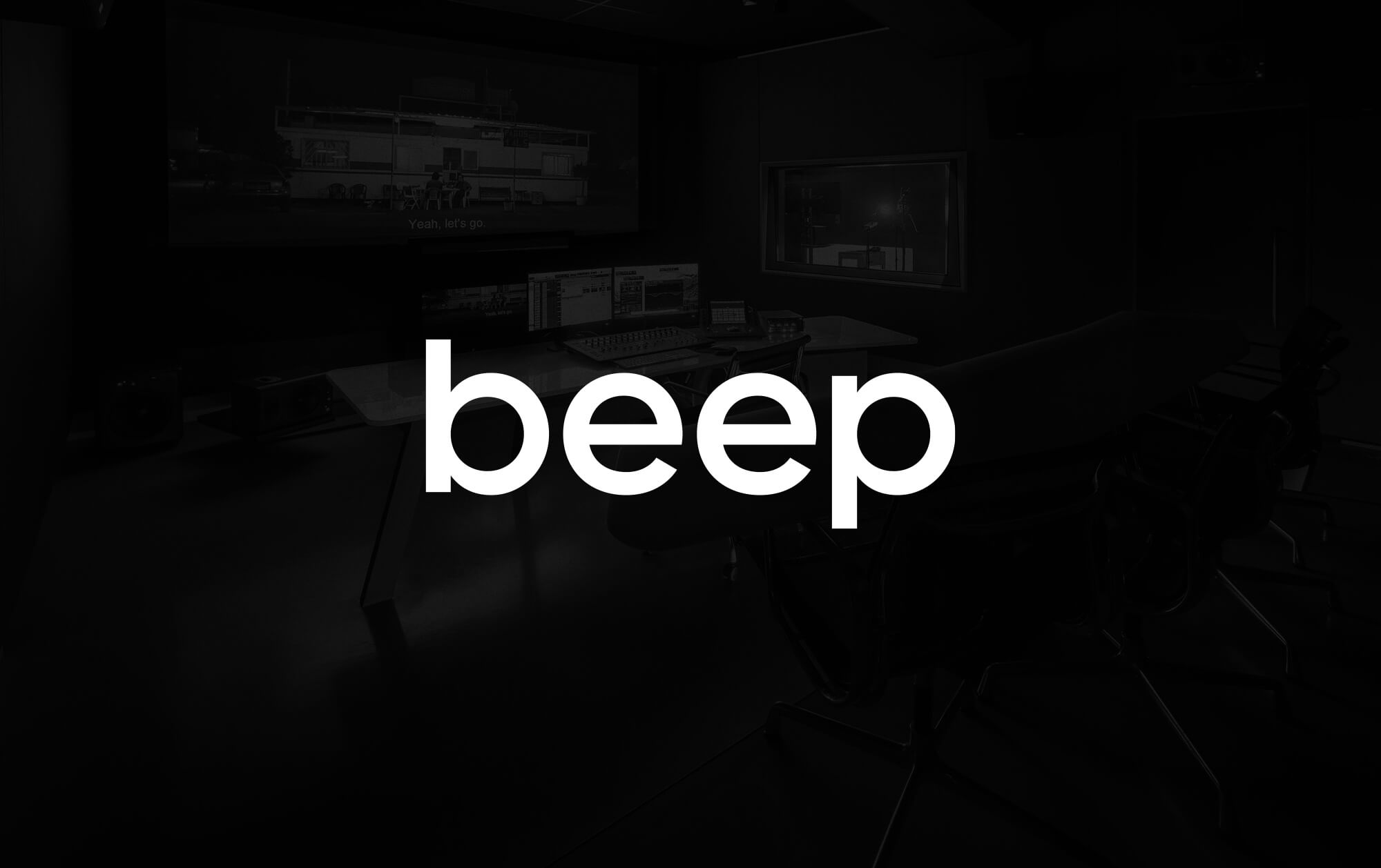 Beep Sound Studio Rebranding Tomas Paichl Beep Sound Studio Rebranding Tomas Paichl